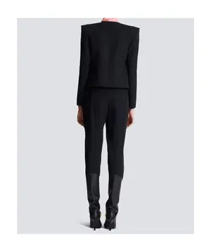 Balmain Grain De Poudre Spencer Jacket