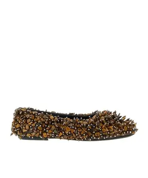 Dries Van Noten Square Toe Ballet Flats