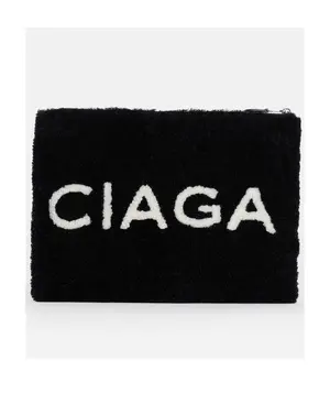 Balenciaga Logo Printed Pouch