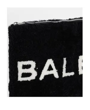 Balenciaga Logo Printed Pouch
