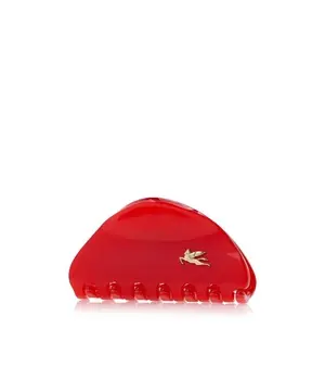 Etro Logo Claw Clip - Red