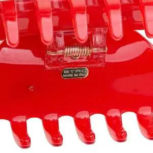 Etro Logo Claw Clip - Red