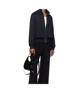 Coperni Swipe Leather Backpack - Black