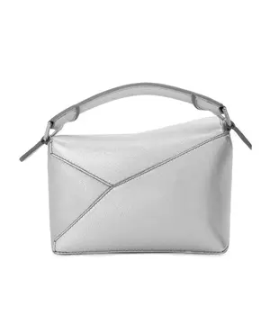 Loewe Mini Puzzle Bag - Silver