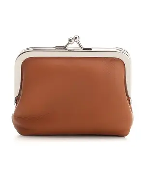 VIVIENNE WESTWOOD Orb-plaque Leather Coin Purse