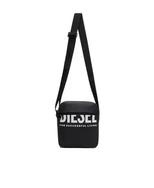 DIESEL® Logo Print Messenger Bag