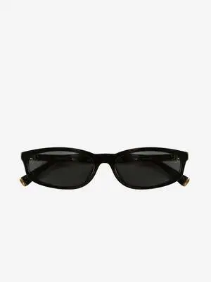Miu Miu Full-frame Sunglasses With Designer Logo - Black