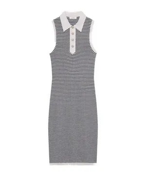 Frame Stripes Day Dresses