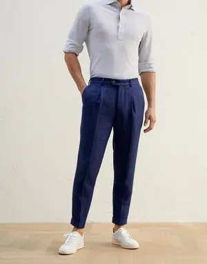 Brunello Cucinelli Pleated Tailored Trousers