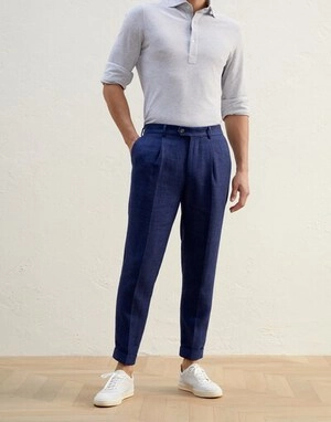 Brunello Cucinelli Pleated Tailored Trousers