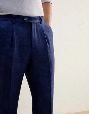 Brunello Cucinelli Pleated Tailored Trousers
