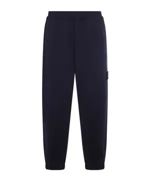 Stone Island Elastic Waist Sweatpants - Blue