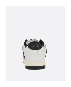 Amiri Skel Top Lace-up Leather Sneakers