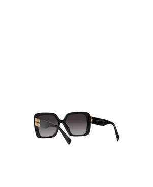 Miu Miu Square-frame Sunglasses - Black
