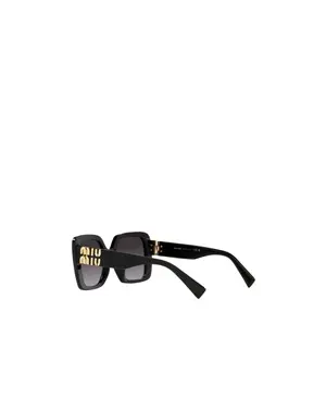 Miu Miu Square-frame Sunglasses - Black