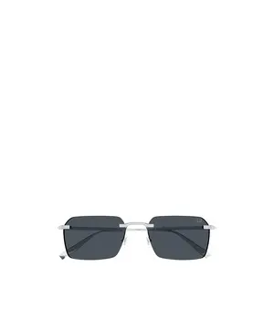 Dunhill Rectangular Rimless Sunglasses