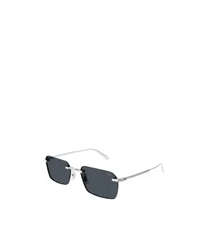 Dunhill Rectangular Rimless Sunglasses
