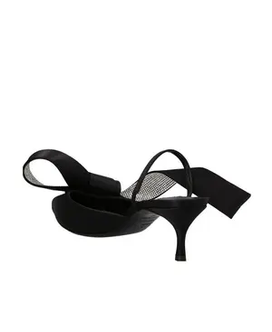 SERGIO ROSSI Marquise Bow Embellished Pumps