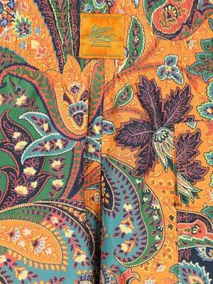 Etro Paisley Print Drawstring Swim Shorts