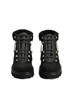 ROGER VIVIER Viv" Rangers Truck Booties - Black
