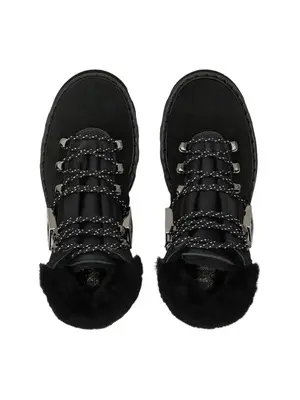 ROGER VIVIER Viv" Rangers Truck Booties - Black