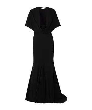 Magda Butrym Hooded Gown - Black