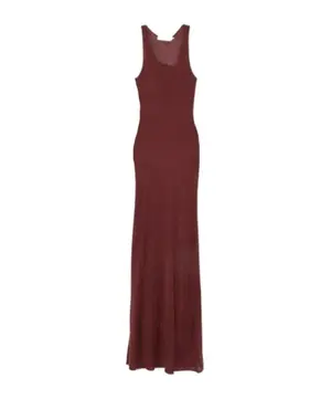 AYA MUSE Round Neck Sleeveless Maxi Dress