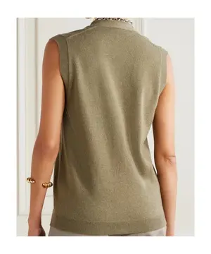 BLAZÉ MILANO Sleeveless V-neck Cardigan