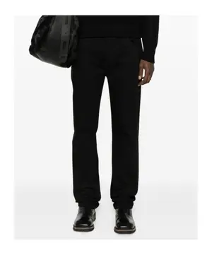 Alexander McQueen Straight-leg Slim Jeans - Black