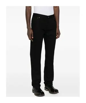 Alexander McQueen Straight-leg Slim Jeans - Black