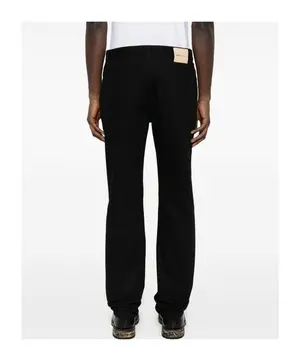 Alexander McQueen Straight-leg Slim Jeans - Black