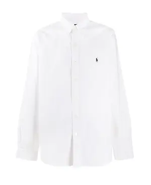 Polo Ralph Lauren Custom Fit Oxford Shirt - White