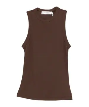 AYA MUSE Knitted Vest - Brown