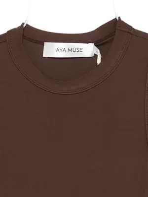 AYA MUSE Knitted Vest - Brown