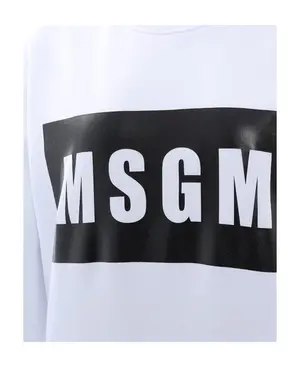 MSGM Logo Hoodie - Black