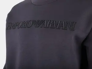 Emporio Armani Logo-embroidered Sweatshirt