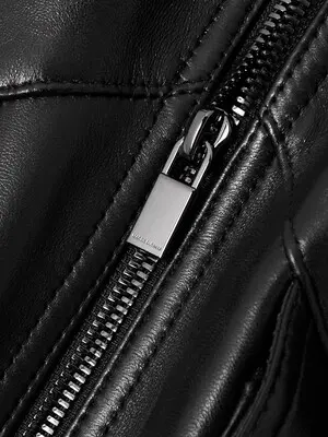 Magda Butrym Long-sleeved Leather Jacket
