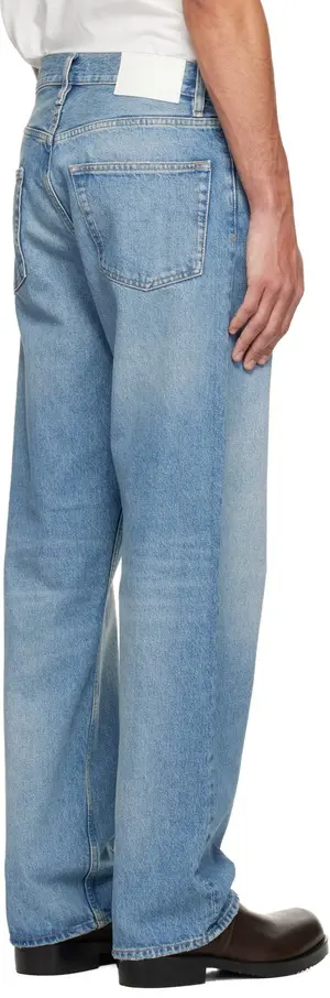 SUNFLOWER Belt Loop Jeans - Blue