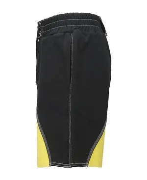 We11Done Spliced Design Shorts