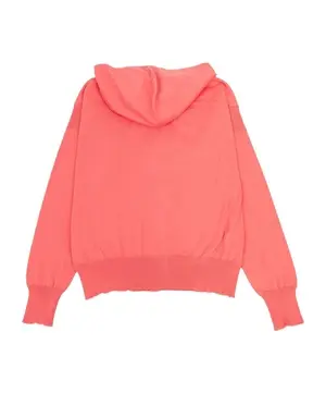 VIVIENNE WESTWOOD Orb Embroidered Hooded Knitted Cardigan