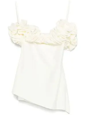 Coperni Ruffled Asymmetric Top - No