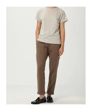 Brunello Cucinelli Drawstring Tapered Sweatpants - Brown