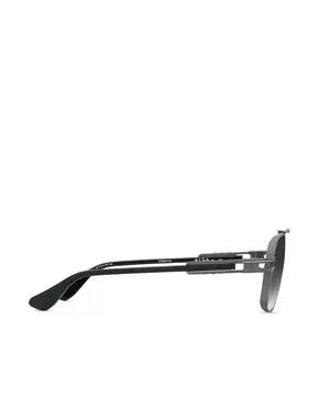 Dita Kudru Aviator Sunglasses - Black