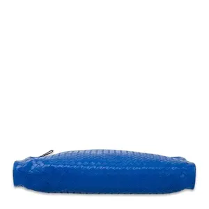 Bottega Veneta Woven Top Handle Bag - Blue