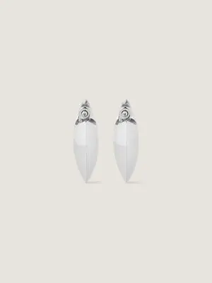 Givenchy Cocoon Earrings - Silver
