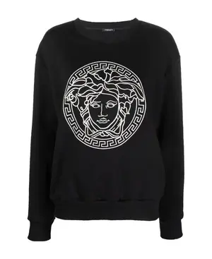 Versace Medusa Head Printed Crewneck Sweatshirt