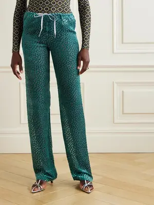Dries Van Noten Polka-dot Trousers