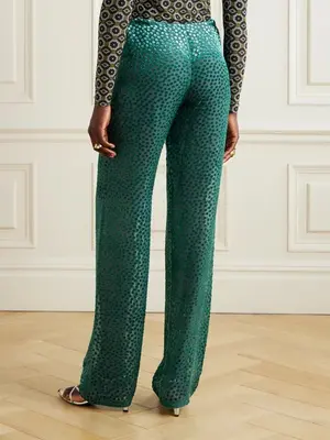 Dries Van Noten Polka-dot Trousers