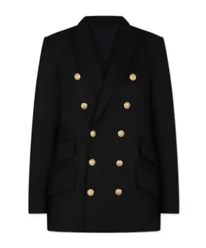 Balmain Double-breasted Blazer With Iconic Buttons