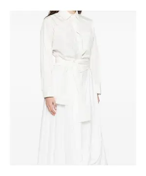 Max Mara Long Sleeve Tie-front Shirt
